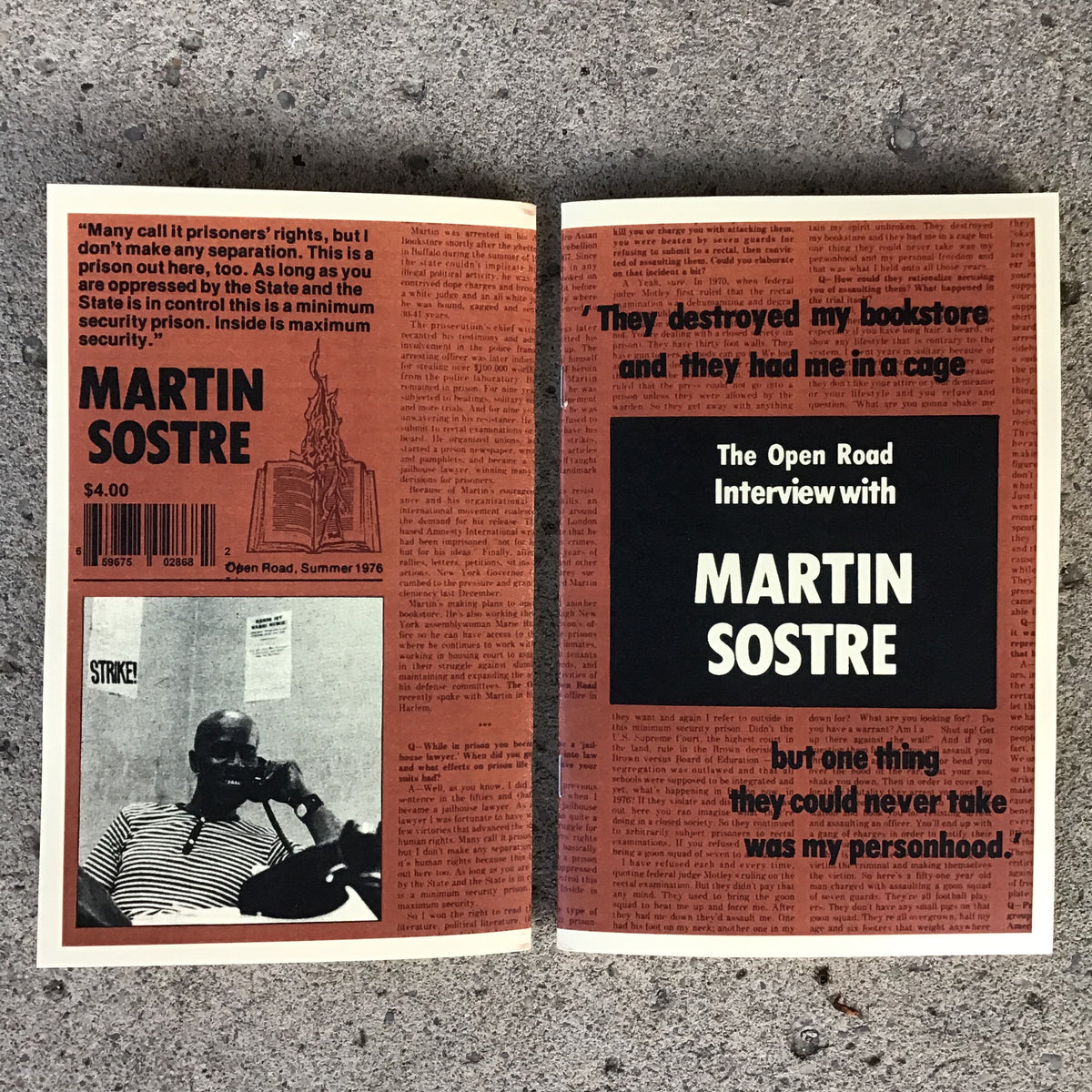 The Open Road Interview with Martin Sostre – Burning Books