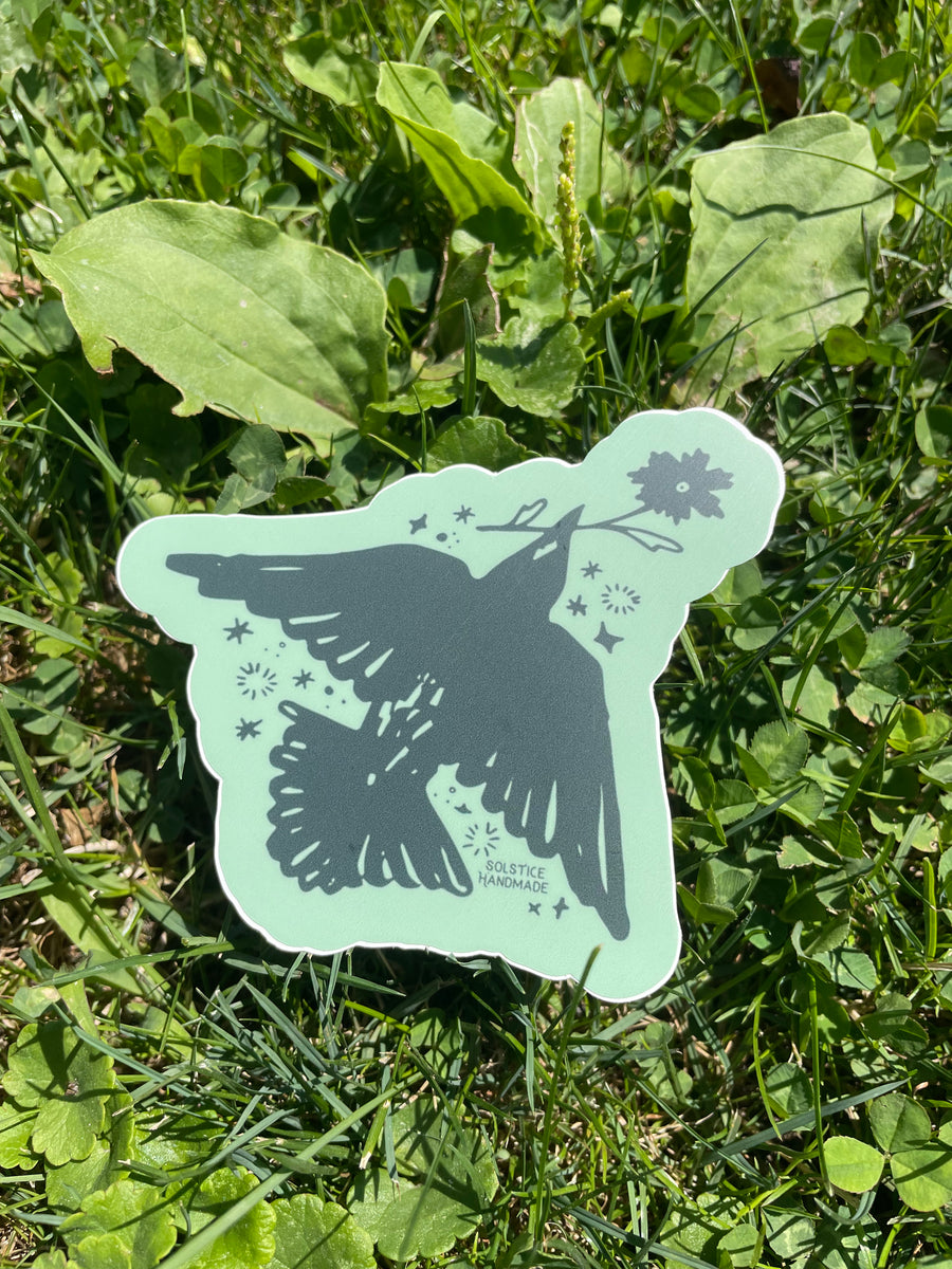 Blackbird Sticker – Burning Books