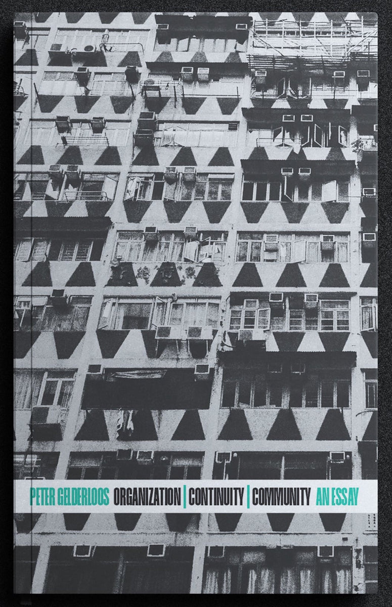 Organization, Community, Continuity – Burning Books