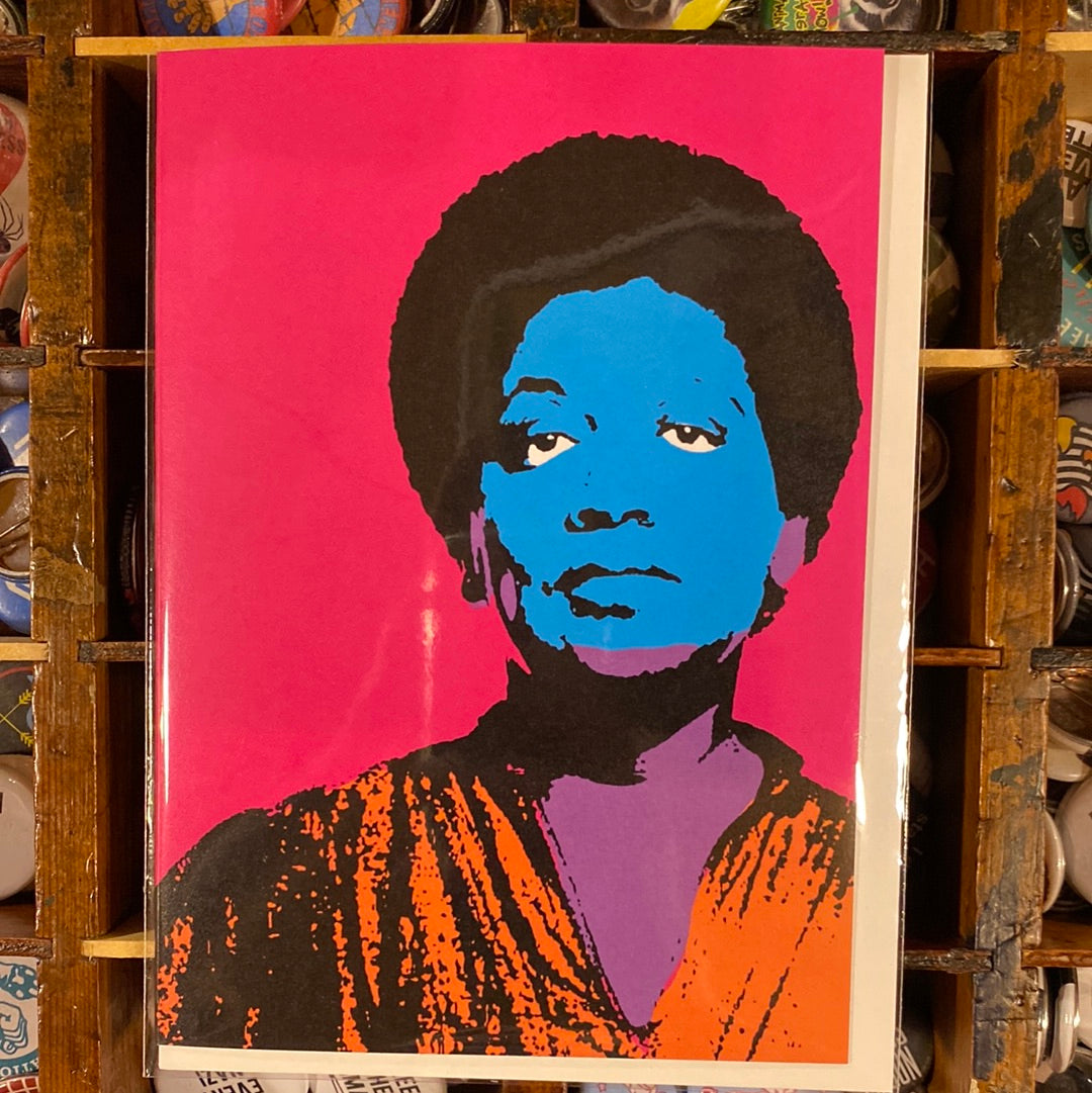 Audre Lorde Art Card – Burning Books
